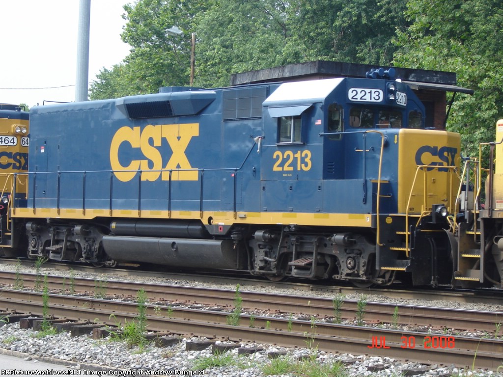 CSX 2213 Road Slug July 30, 2008